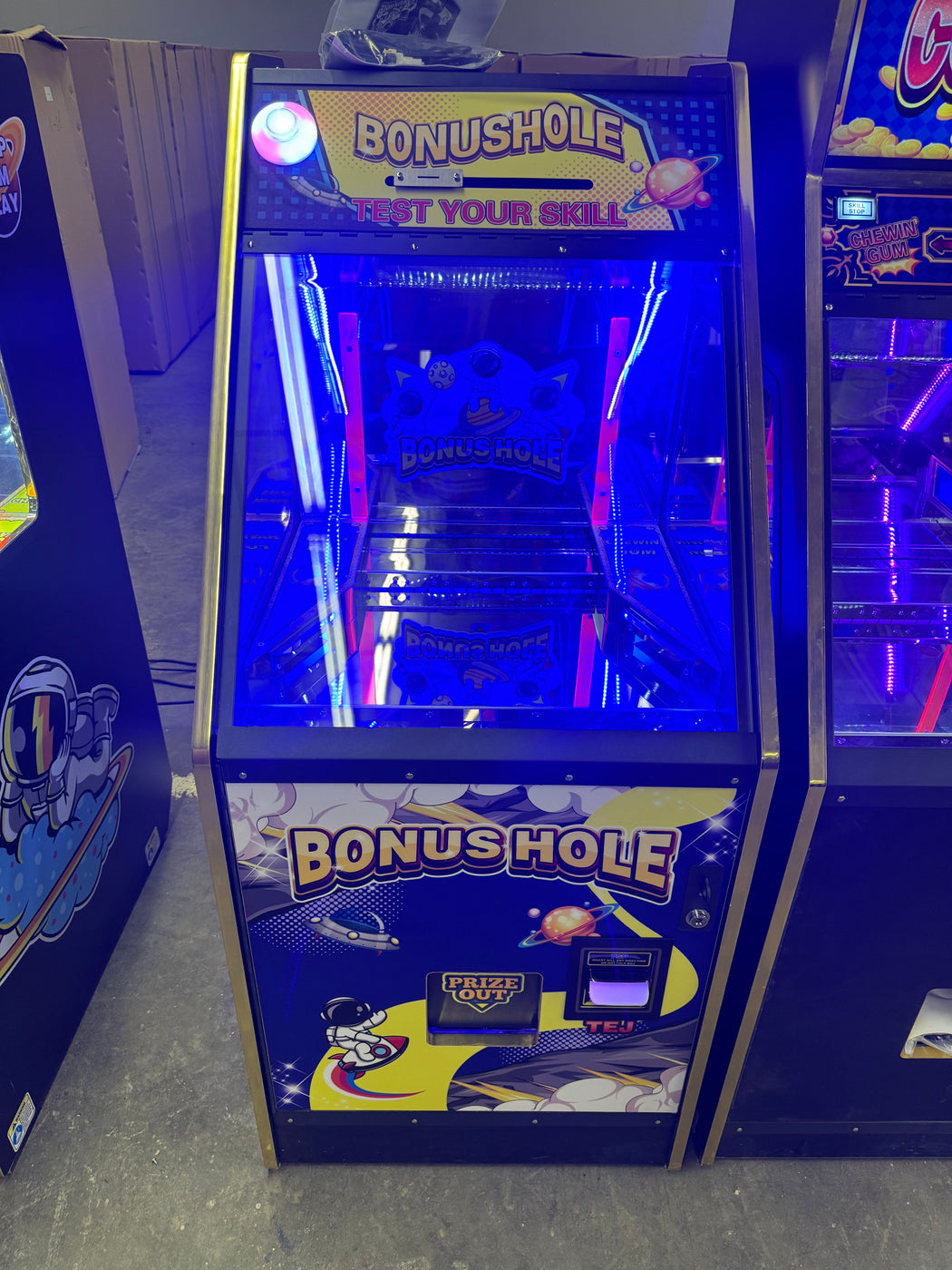 BONUS HOLE *HEAVY DUTY* COIN PUSHER LATEST DESIGNS! WITH BILL CHANGER ...