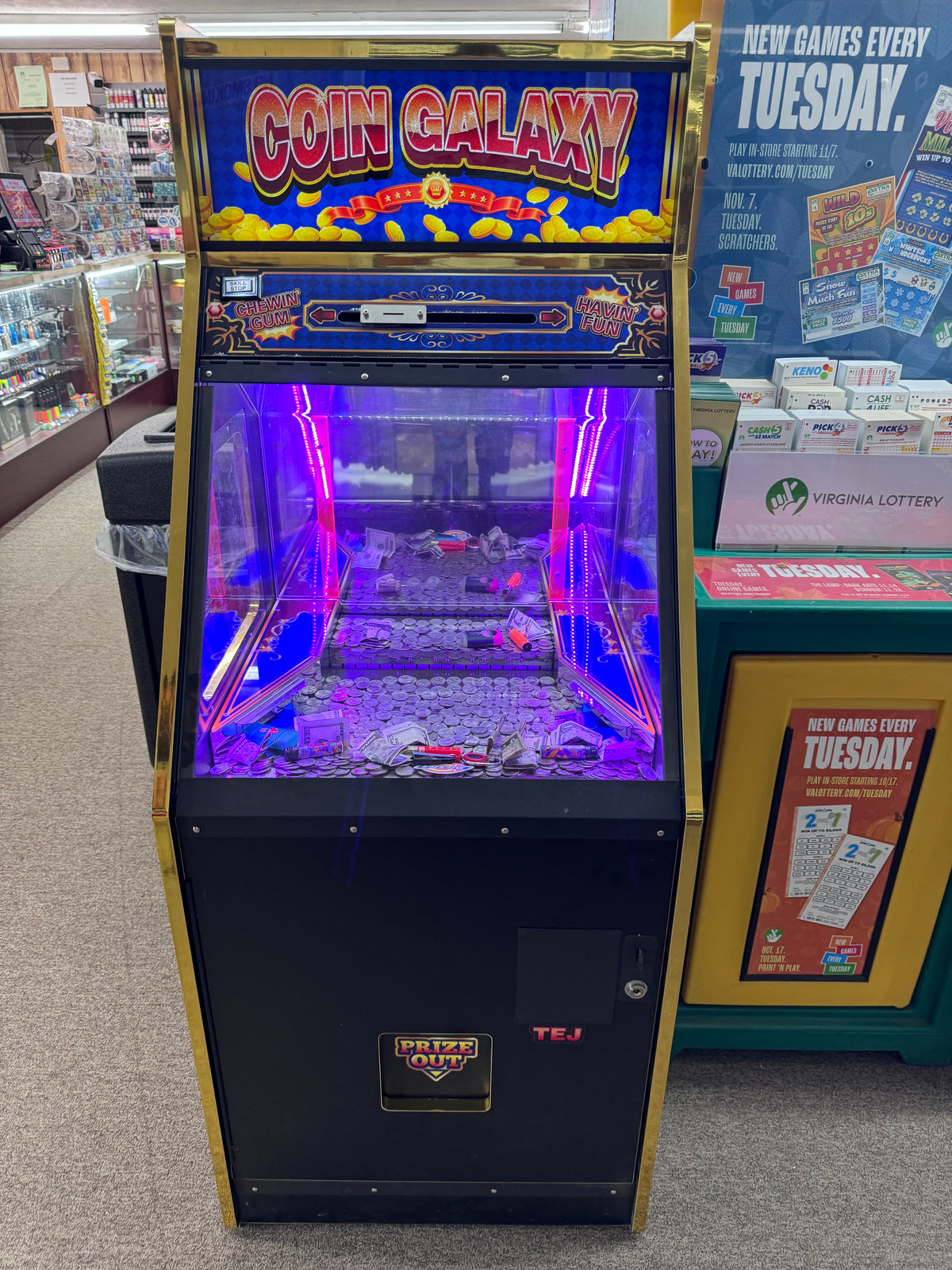 Quarter Coin Pusher *Heavy Duty Design* No Bill Validator — TejDirect